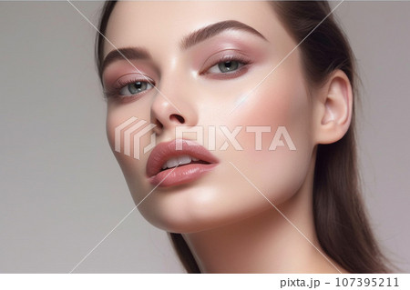 European fashion model portraitのイラスト素材 [107395211] - PIXTA