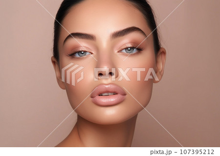 European fashion model portraitのイラスト素材 [107395212] - PIXTA