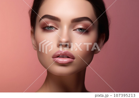 European fashion model portraitのイラスト素材 [107395213] - PIXTA