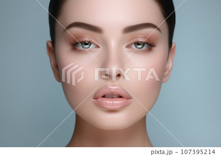 European fashion model portraitのイラスト素材 [107395214] - PIXTA
