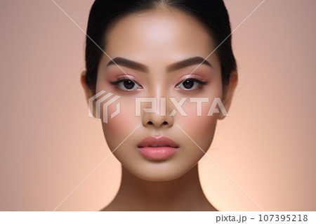 Asian fashion model portraitのイラスト素材 [107395218] - PIXTA