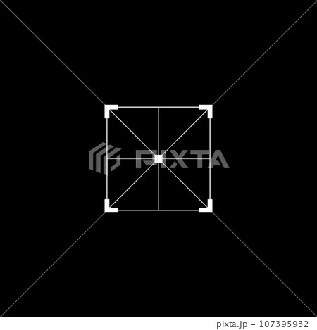 Tech aim, sight, HUD reticle, cyberpunk...のイラスト素材 [107395932] - PIXTA
