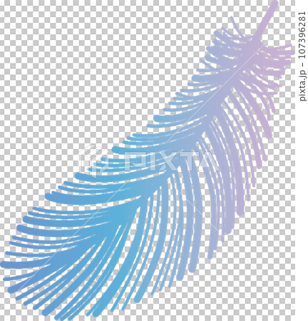 simple feather illustration - Stock Illustration [107396281] - PIXTA