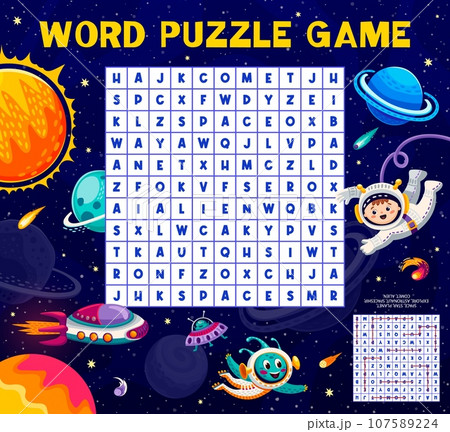 Solar System Word Search Puzzle