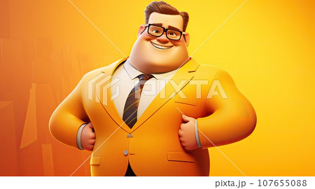 Leading by example cartoon illustration -...のイラスト素材 [107655088] - PIXTA