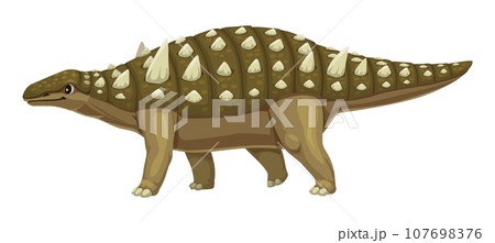 Struthiosaurus dinosaur cartoon character....のイラスト素材 [107698376] - PIXTA