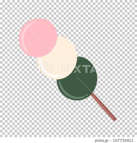 Dango Cartoon illustrationのイラスト素材 [107738921] - PIXTA