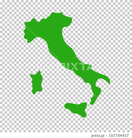 Map of Italy. land of Italy. vector. - Stock Illustration [107784937 ...