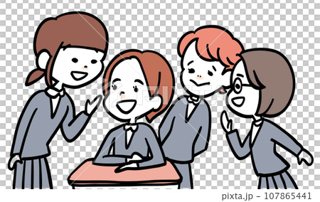 student's classmates - Stock Illustration [107865441] - PIXTA