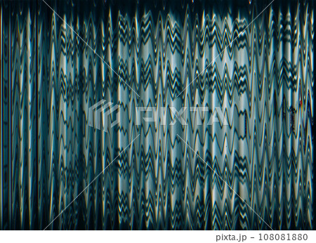 Glitch abstract background. Corrupted signal....のイラスト素材 [108081880] - PIXTA
