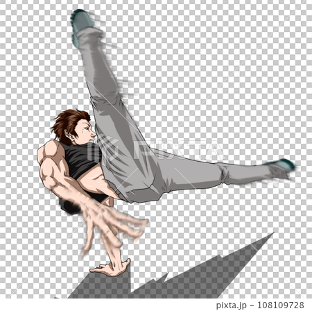 Breakdance/Breaking Illustration "Thomas" - Stock Illustration ...