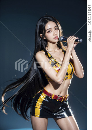 歌って踊れるK-POPアイドルグループ（AI生成画像）のイラスト素材 [108113848] - PIXTA