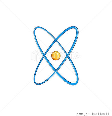 technology atom cartoon vector illustrationのイラスト素材 [108118011] - PIXTA