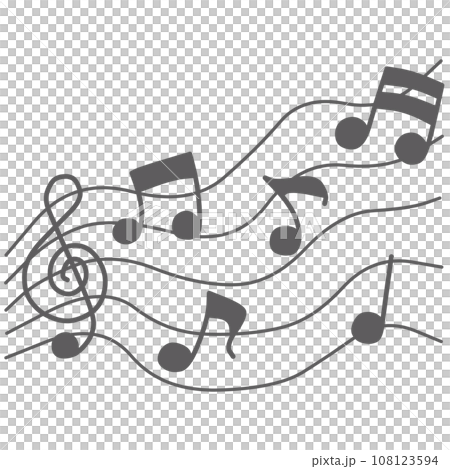 Deformed monochrome illustration of various... - Stock Illustration ...