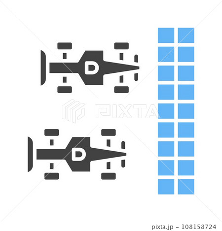 Racing icon vector image.のイラスト素材 [108158724] - PIXTA