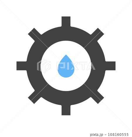Fluid Mechanics icon vector image.のイラスト素材 [108160555] - PIXTA