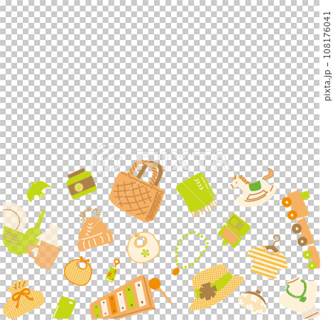 Vector illustration background of handmade... - Stock Illustration ...