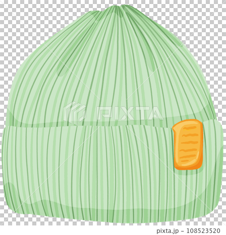 Cute style wool hat drawing - Stock Illustration [108523520] - PIXTA