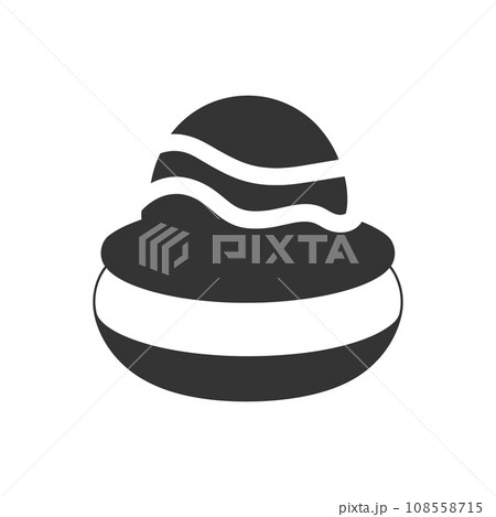 Cream Puff Iconのイラスト素材 [108558715] - PIXTA