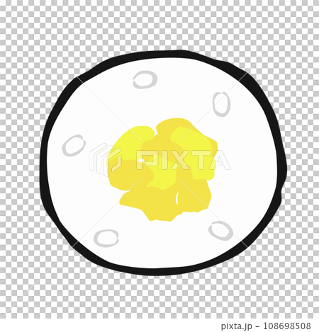 Cross-sectional illustration of thin sushi... - Stock Illustration ...