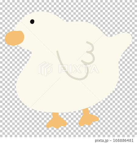 Duck Cartoon illustration Cute Element Cute...のイラスト素材 [108886481] - PIXTA