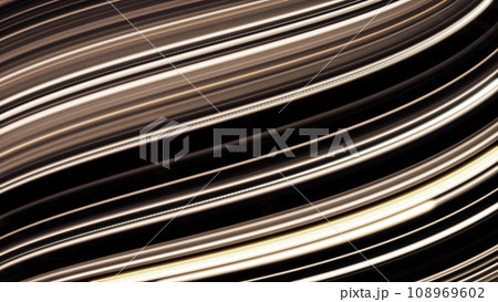 Beautiful light beams bending and shining...のイラスト素材 [108969602] - PIXTA