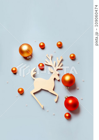 Unusual abstract holiday decoration. New Year...のイラスト素材 [109060474] - PIXTA