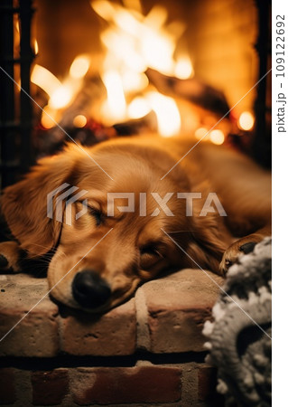 Hygge comforting atmosphere creating by...のイラスト素材 [109122692] - PIXTA