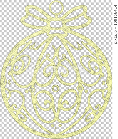 Patchwork Christmas Ball Clipartのイラスト素材 [109156414] - PIXTA