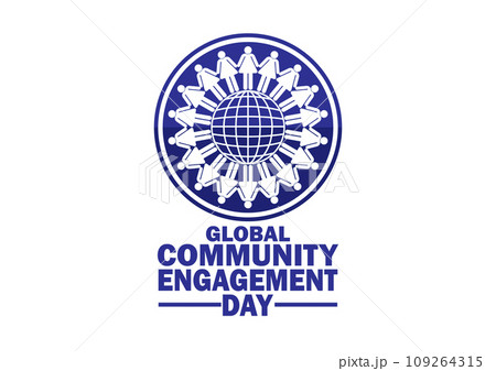 Global Community Engagement Dayのイラスト素材 [109264315] - PIXTA