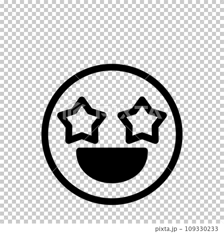 Smiley Face Star Clipart Black And White