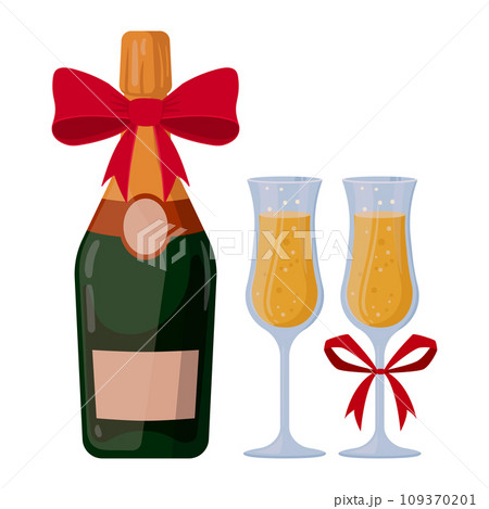 Animated Champagne Glasses
