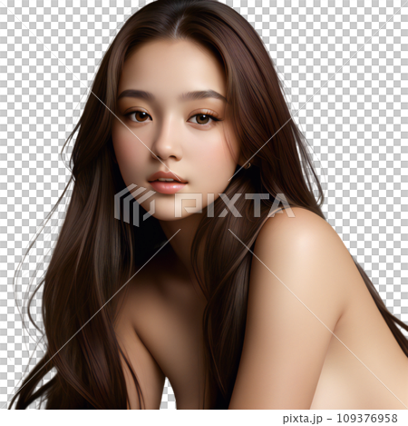 綺麗な日本人女性のヌード【縦横比1:1】【AI生成画像】のイラスト素材 [109376958] - PIXTA