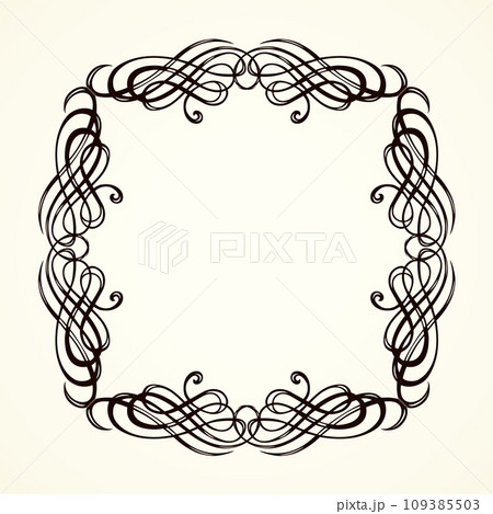 Vignette. Vector drawingのイラスト素材 [109385503] - PIXTA
