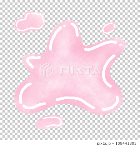 Shape Element Graphics Light Pink Colorのイラスト素材 [109441803] - PIXTA