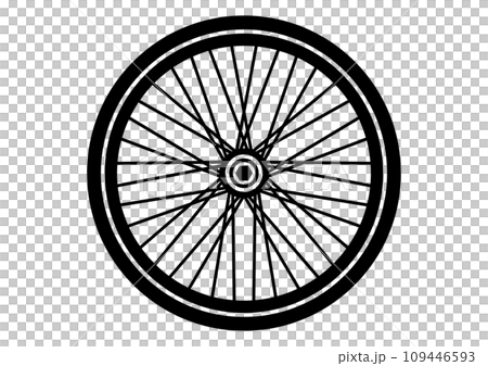 Bike Wheel Drawing