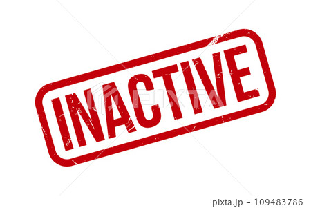 Inactive Rubber Stamp Seal Vectorのイラスト素材 [109483786] - PIXTA