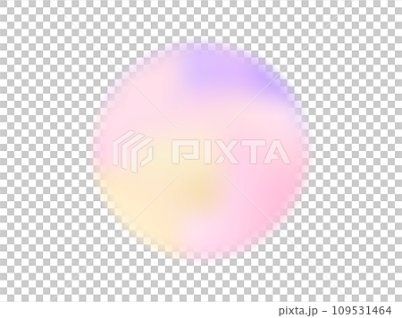 Gradient frame round blur - Stock Illustration [109531464] - PIXTA