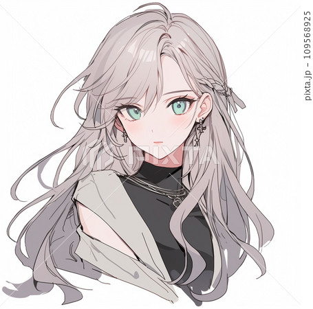 美しい女性 美女 のイラスト素材 [109568925] - PIXTA