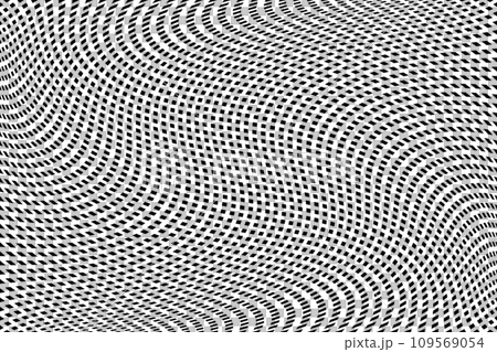 Abstract Dots Pattern and Black and White...のイラスト素材 [109569054] - PIXTA