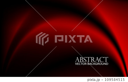 abstract background red color line curve vector...のイラスト素材 [109584515 ...