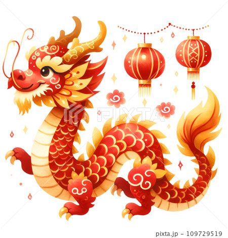 Chinese Dragon Clip Art