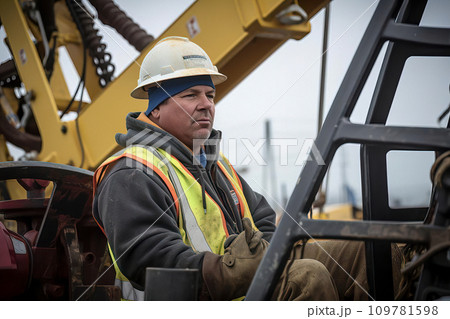 Dedicated Workforce - Construction Professional...のイラスト素材 [109781598 ...