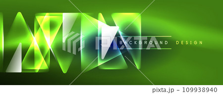 Neon lights hacking geometric background,...のイラスト素材 [109938940] - PIXTA