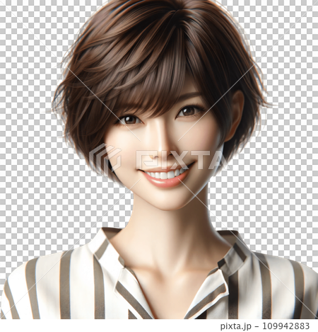 White background studio shot of a female model... - Stock Illustration ...