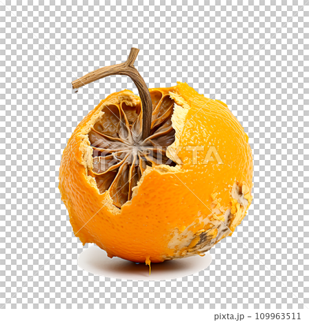 Decomposing Rotten Orange Unhealthy Eating...-插圖素材 [109963511] - PIXTA圖庫
