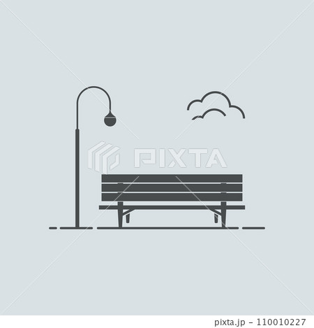 Vector Wooden Bench Logo Templateのイラスト素材 [110010227] - PIXTA