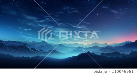 Abstract dark blue gradient grayscale for web...のイラスト素材 [110046961] - PIXTA