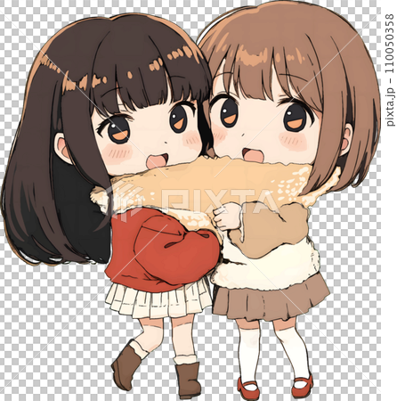 Two Chibi Friends