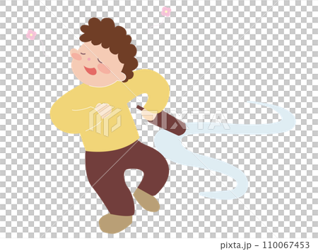 Illustration of a staggered drunk man - Stock Illustration [110067453 ...
